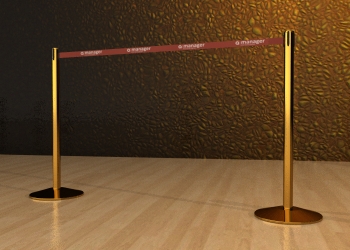 Retractable Belt Posts| Belt Posts| Retractable Brass Posts |Q-Manager